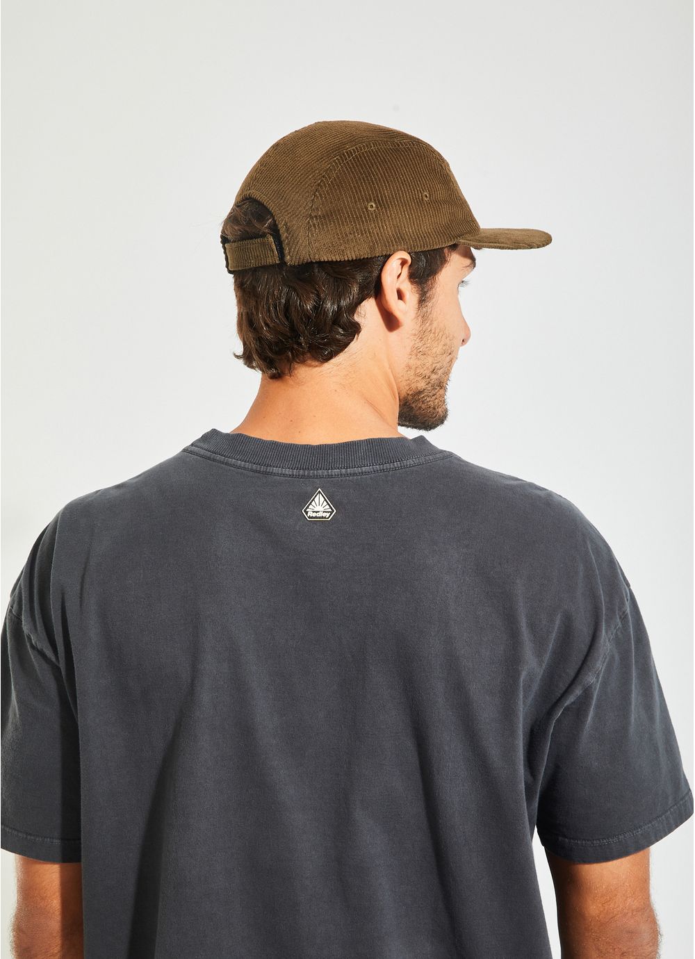 Boné five panel veludo VERDE ESCURO - redley