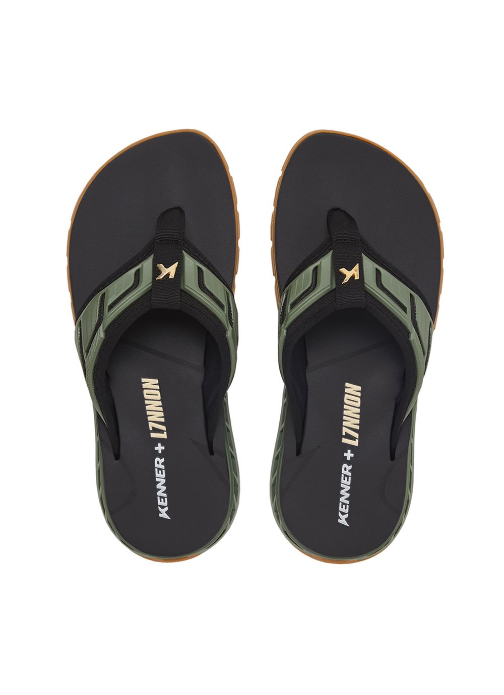 Sandália kenner rakka full force l7 verde - redley