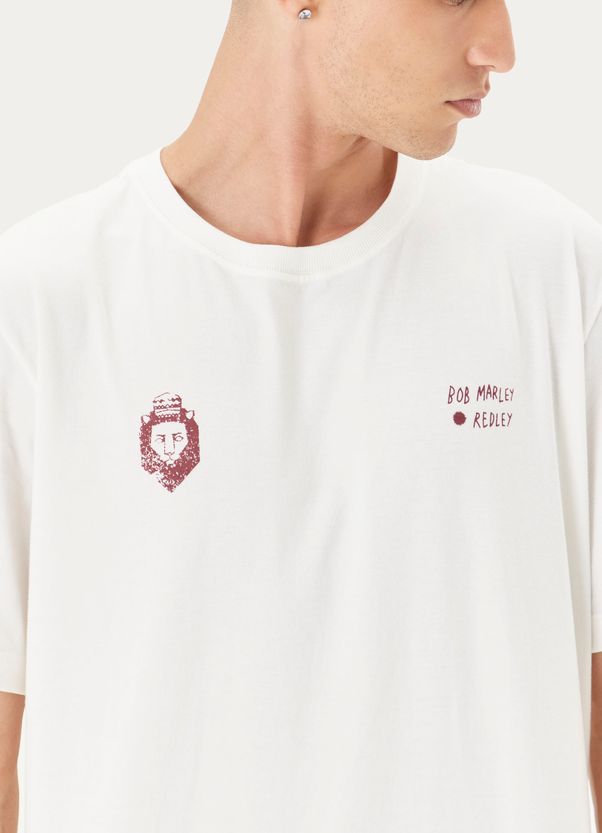 Tshirt judah collab marley + redley off white - redley