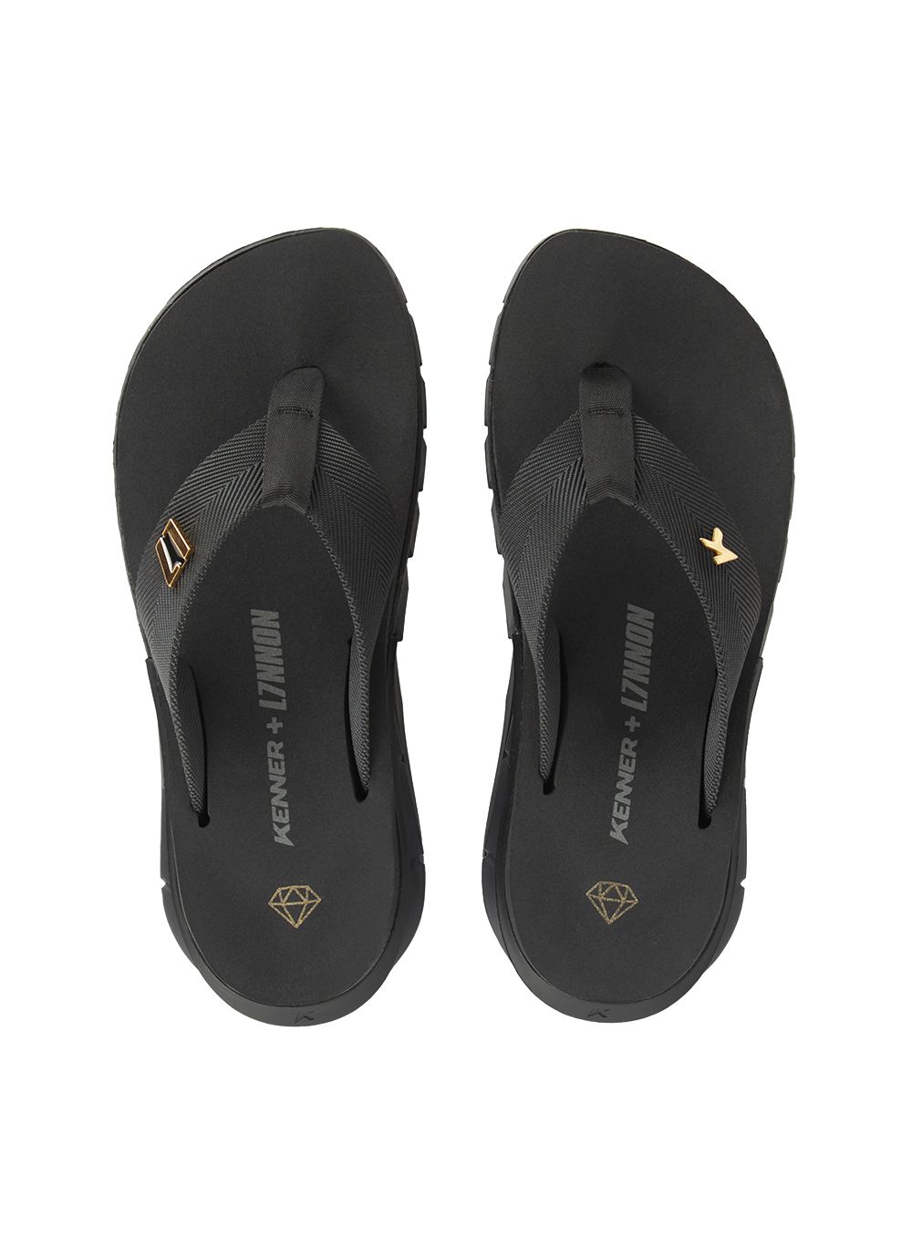 Sandália kenner orak l7 preto - redley